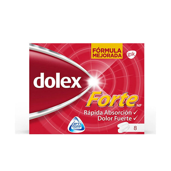 Dolex Forte Tableta 500mg/65mg Caja X 10 Unidades – Bellefarma