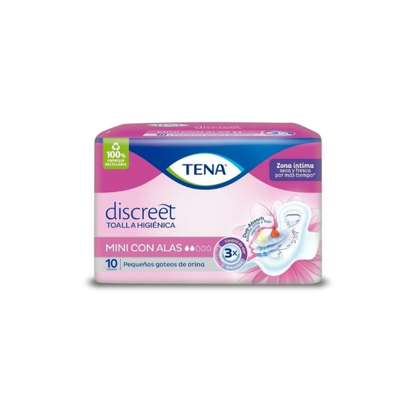 TENA MUJER MINI CJX 10 TENA – Bellefarma